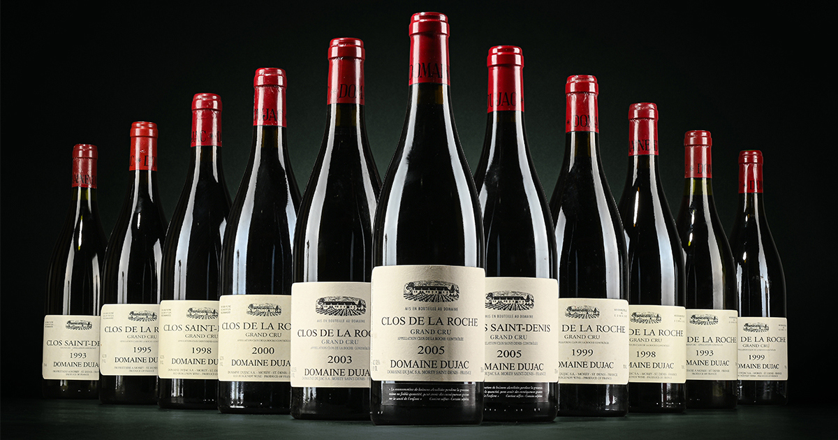 A Private Collection of Domaine Dujac Included in the Sale of Fine Wine ...